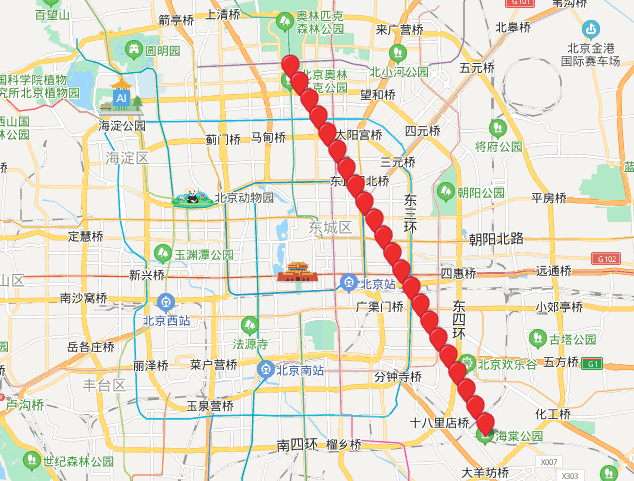 两个经纬度之间补点let Marker New Overlay Csdn博客 