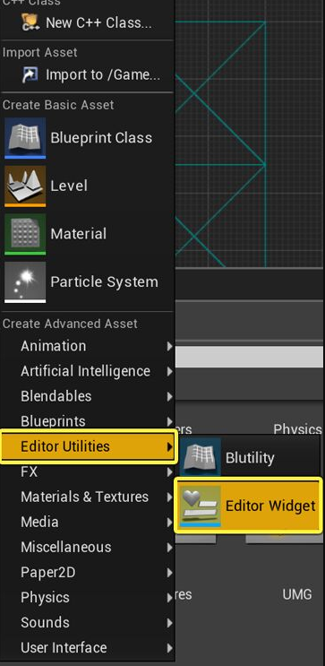 简介UE4中的EditorUtilityWidget_editor utility widget-CSDN博客