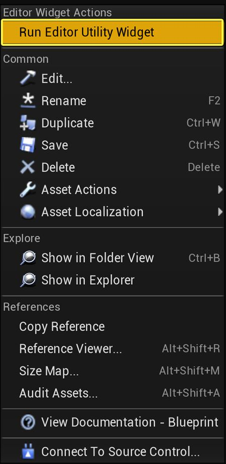 简介UE4中的EditorUtilityWidget_editor utility widget-CSDN博客