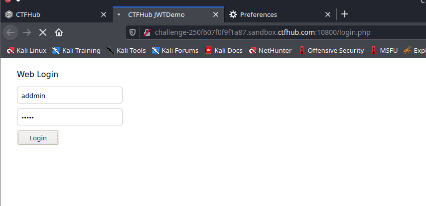 CTFHUB--JSON Web Token_ctfhub json web token-CSDN博客