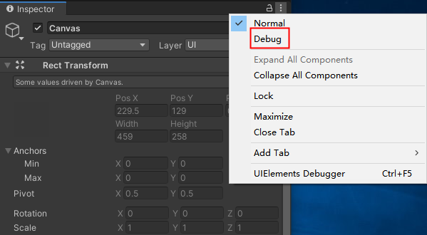 Unity笔记--RectTransform的位置与轴心点、锚点、矩形框原点_unity recttransform的中心点-CSDN博客