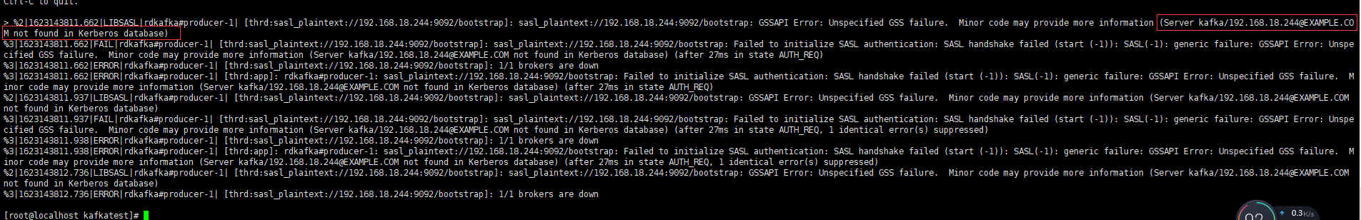 kafka配置kerberos认证&&java/netcore连接kerberos的kafka_cannot find kdc for realm-CSDN博客