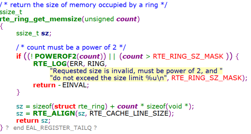 DPDK之ring库源码分析_dpdk ring 代码-CSDN博客