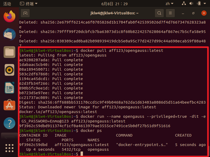 docker 安装 opengauss 启动不了_opengauss状态exited-CSDN博客