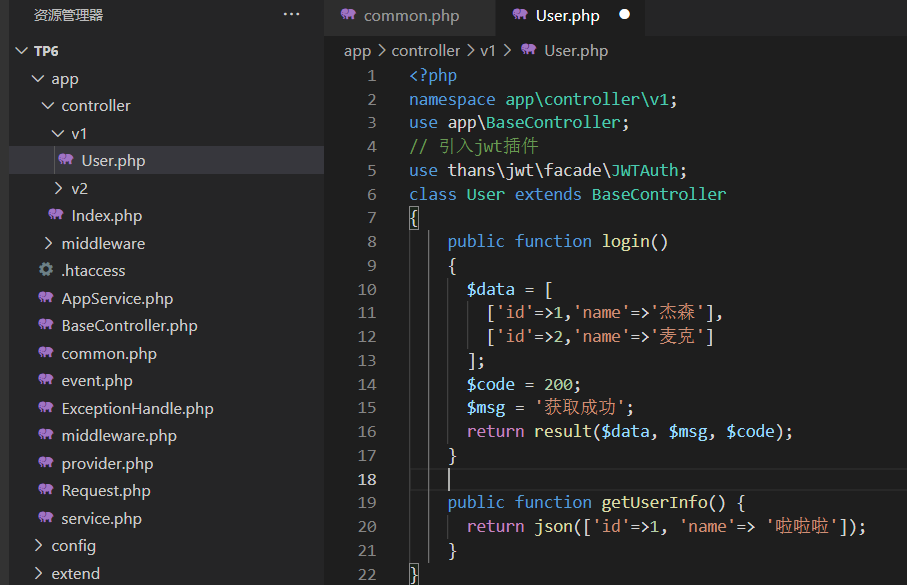 thinkphp6搭建后端api接口_php 后端框架接口模板-CSDN博客