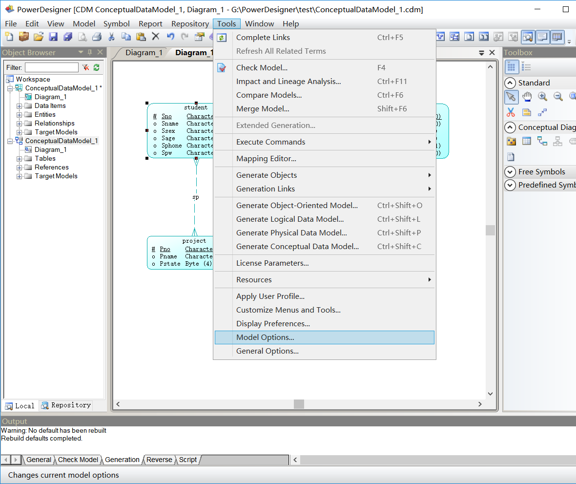 PowerDesigner16.5_powerdesigner 16.5 画出来的图标不对-CSDN博客