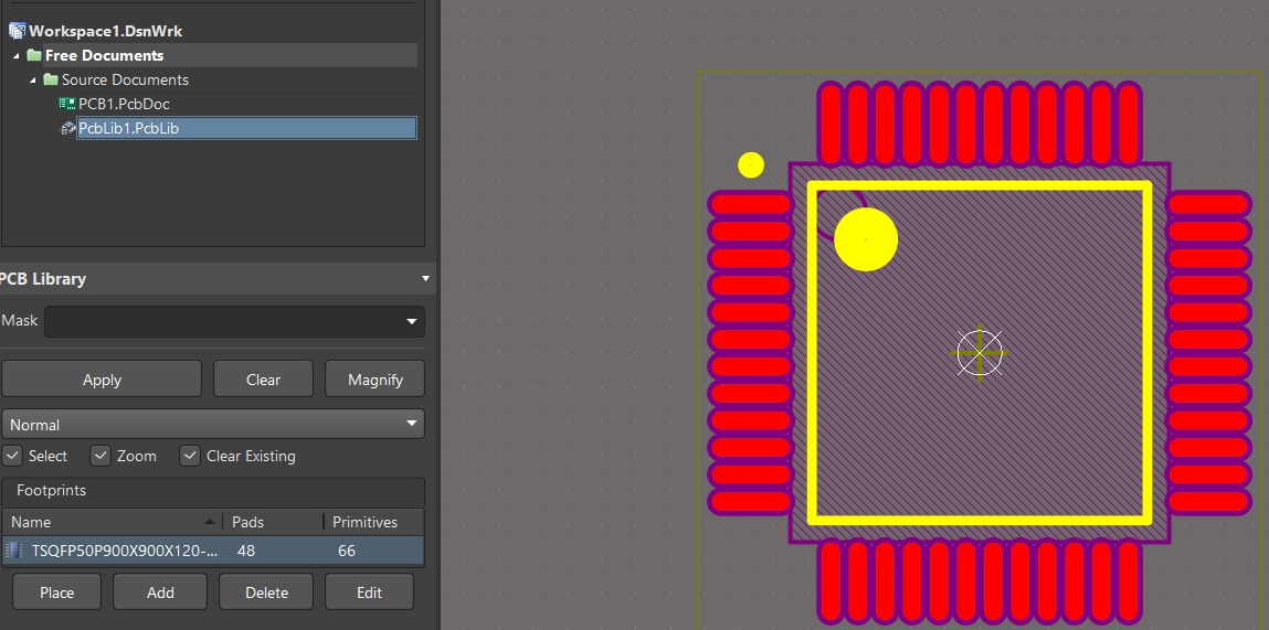 利用AD创建封装，并导入立创EDA_ad封装导入立创eda-CSDN博客