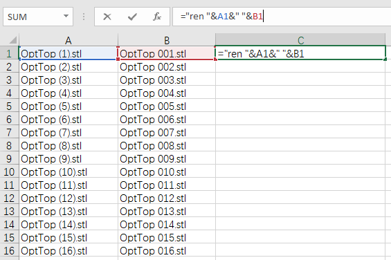 Windows下文件批量重命名---excel+bat方式_windows 创建名字自增的文件-CSDN博客