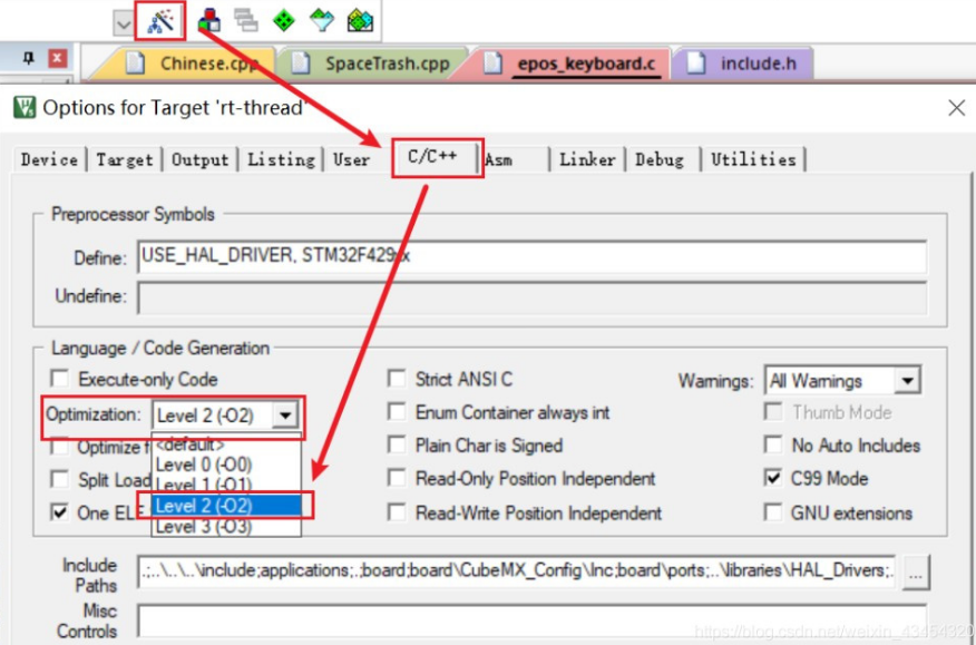 keil uv5出现L6406E错误_no space in execution-CSDN博客
