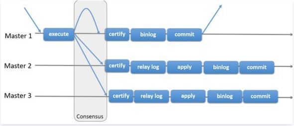 Mysql 异步复制，半同步复制，组复制区别 Master 发生事务 Csdn博客