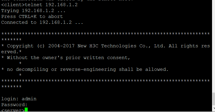 华三设备实现Telnet远程登陆的三种方式（V7）_华三telnet-CSDN博客