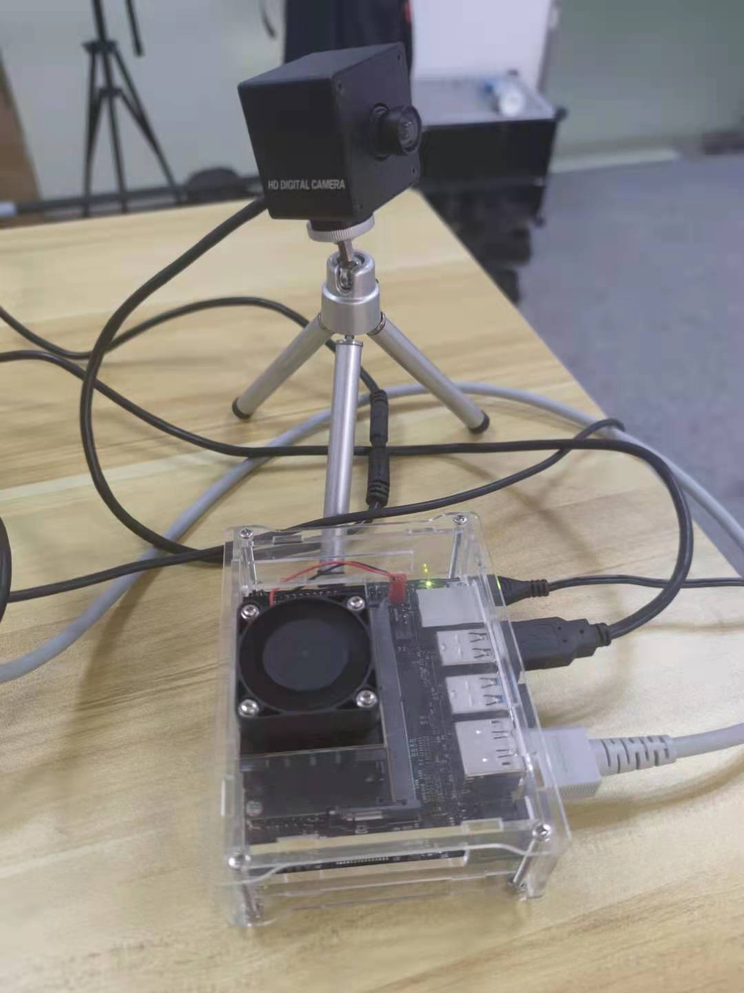 Deep learning facial recognition system running on Jetson Nano ...