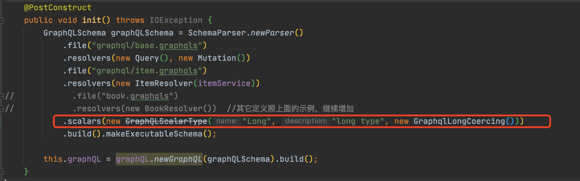 GraphQL使用之graphql-java自定义标量类型_graphql自定义类型-CSDN博客