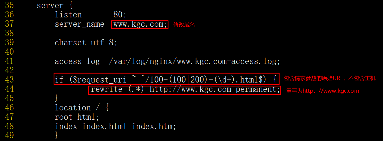 Web服务------Nginx域名重定向（Location匹配与Rewrite重写）_nginx location 域名-CSDN博客