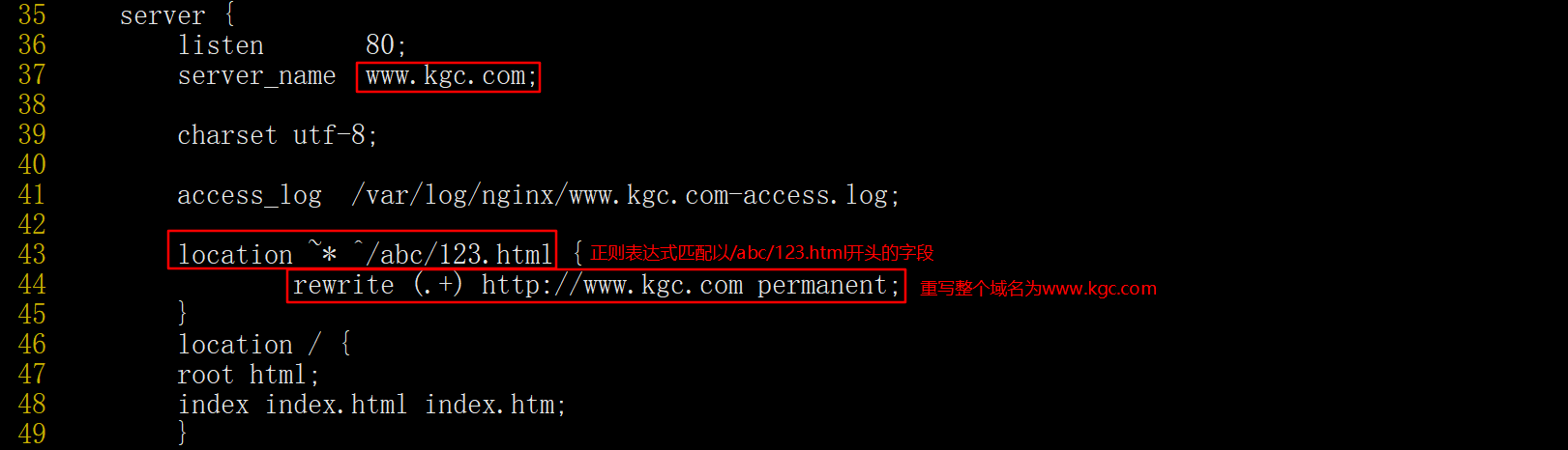 Web服务------Nginx域名重定向（Location匹配与Rewrite重写）_nginx location 域名-CSDN博客