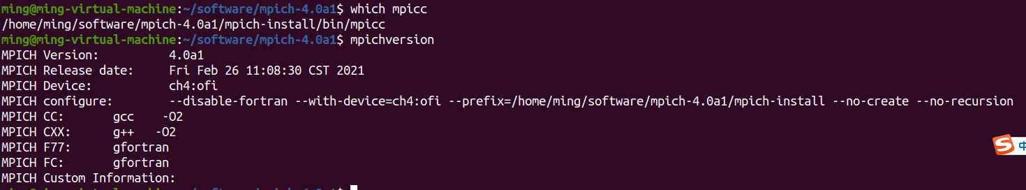 Ubuntu安装配置MPI集群_mpich 4.0 服务器配置-CSDN博客