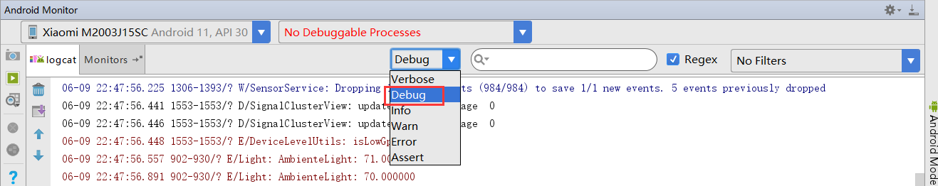 Android Studio的Logcat窗口在哪_android studio的logcat在哪里_彬sir哥的博客-CSDN博客