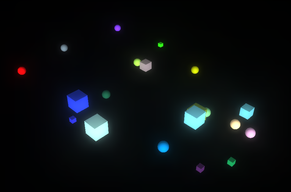 three.js后期处理-使用UnrealBloomPass通道在场景中添加泛光效果，三维物体表面发光效果(vue中使用three.js85)-CSDN博客