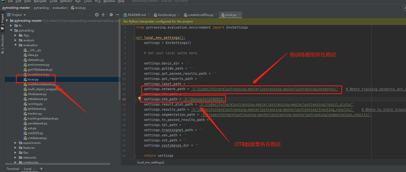 pytracking系列跟踪算法的配置（LWL, KYS, PrDiMP, DiMP and ATOM Trackers）（windows10版本）_dimp跟踪算法-CSDN博客