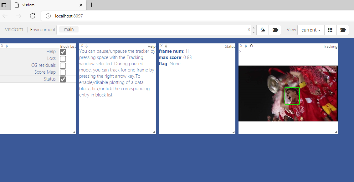 pytracking系列跟踪算法的配置（LWL, KYS, PrDiMP, DiMP and ATOM Trackers）（windows10版本）_dimp跟踪算法-CSDN博客