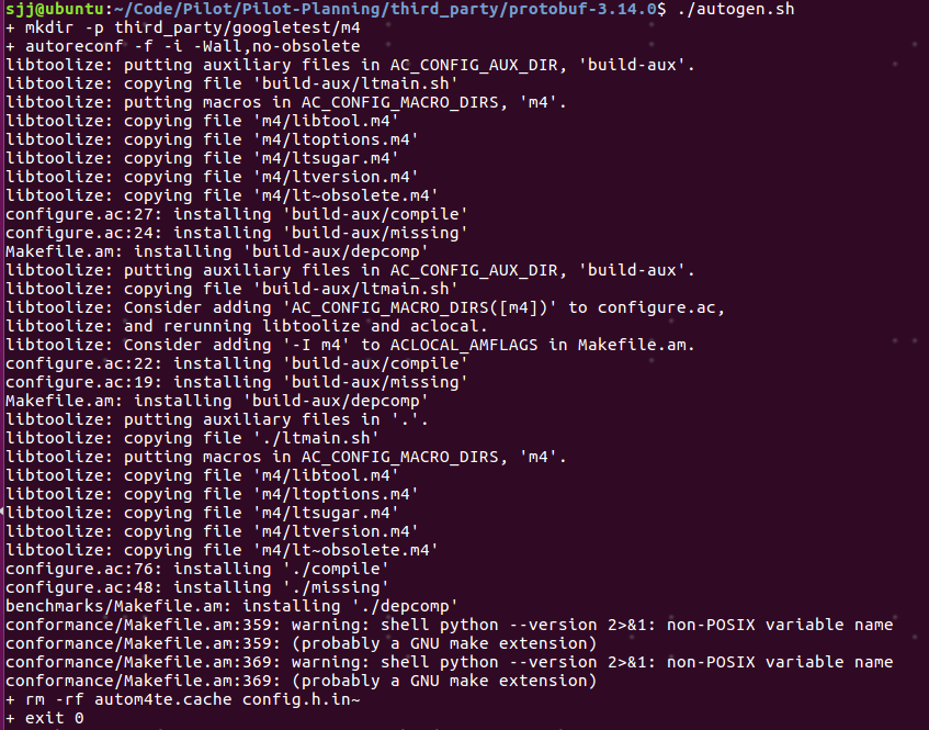Linux 16.04 LTS安装protobuf 3.14.0_protobuf 3.14安装-CSDN博客