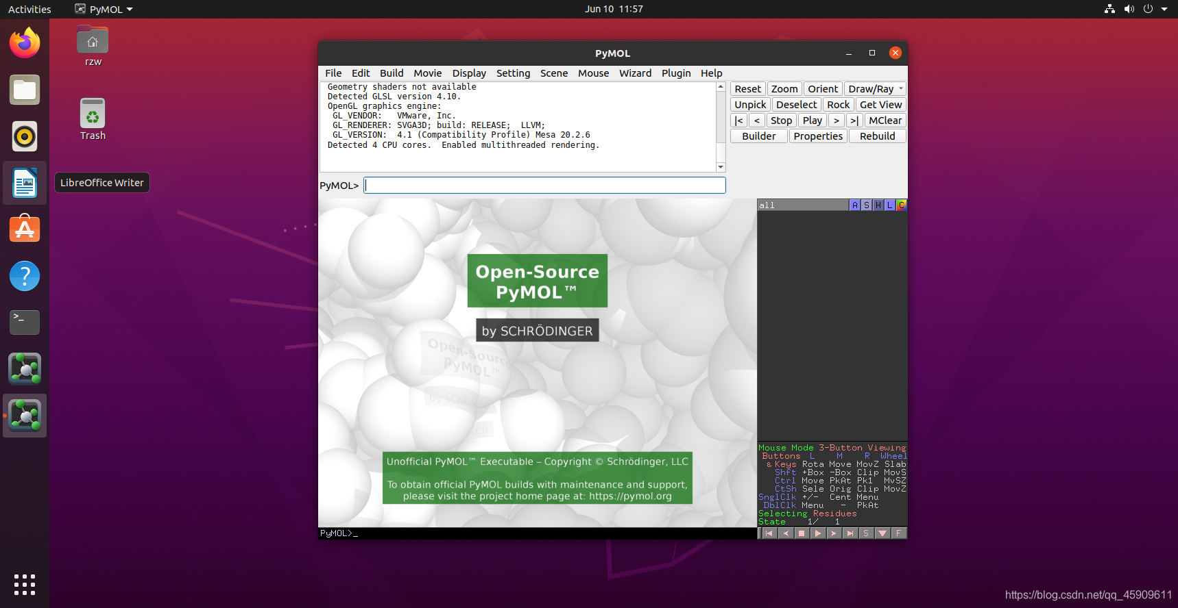 运行pymol报错:段错误(核心已转储)segmentation Fault Core Dumped打开pymolsegmentation Fault Core Dumped Csdn博客