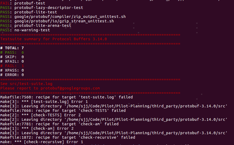 Linux 16.04 LTS安装protobuf 3.14.0_protobuf 3.14安装-CSDN博客