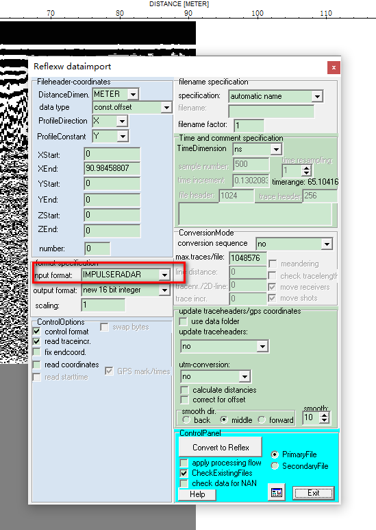 Proccessed .iprb file in Reflexw with 32bit data_iprb文件-CSDN博客