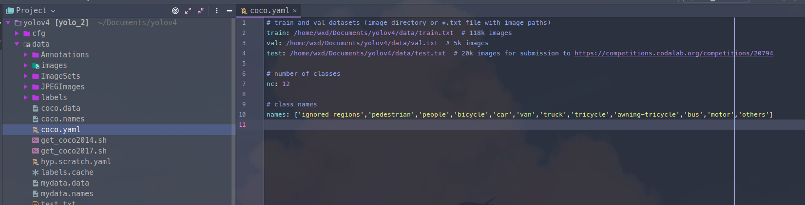 【YOLO】pytorch版yolov4训练自己的数据集_yolov4在预训练权重下继续训练自己的数据集txt pycharm-CSDN博客