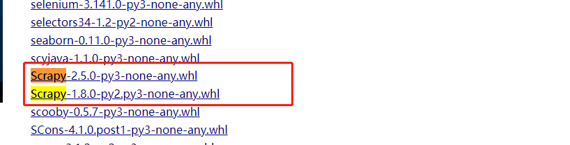 python3.8安装scrapy_twisted-23.8.0rc1-py3-none-any.whl适用于-CSDN博客