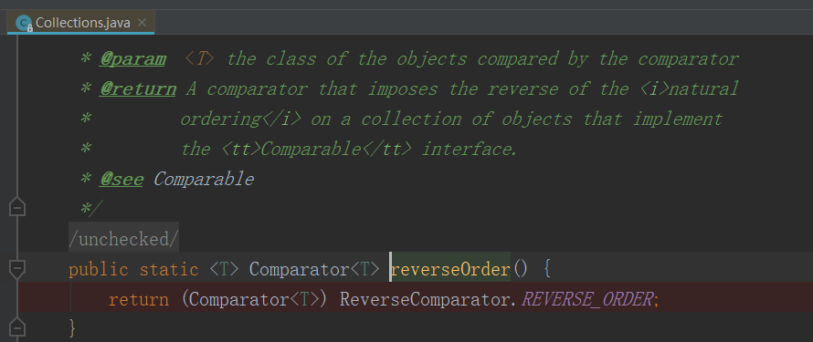Comparator.reverseOrder()为什么就反转了_, comparator.reverseorder()编译报错-CSDN博客