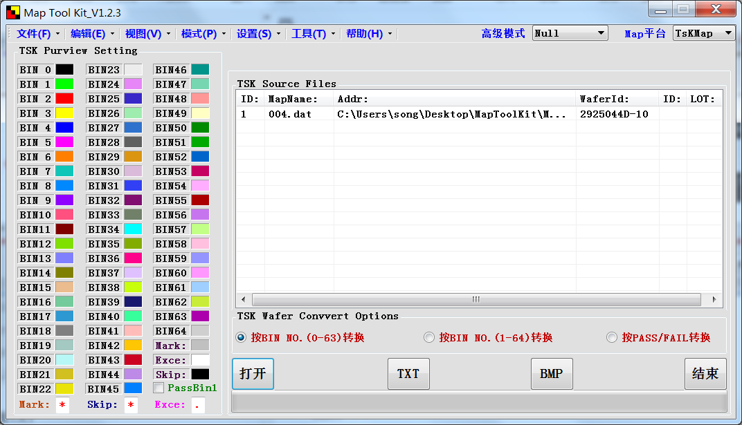 晶圆测试Map转换(TSK/TEL/PT301)_tel contorl map-CSDN博客