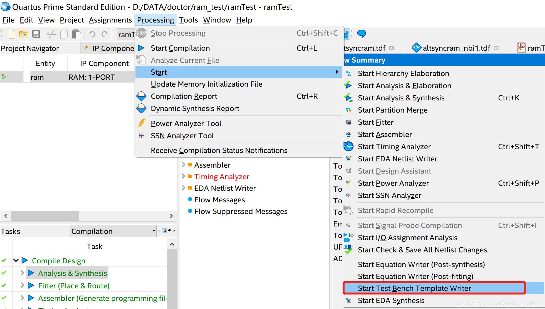 Quartus搭配Modelsim仿真全流程/Bug解决_quartus仿真-CSDN博客