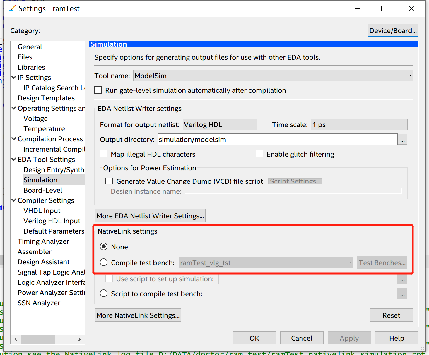 Quartus搭配Modelsim仿真全流程/Bug解决_quartus仿真-CSDN博客