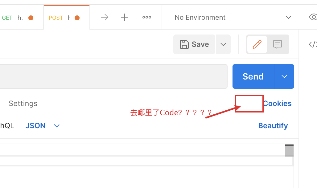Postman code 选项不见了？curl如何用？版本8.5.1 (8.5.1)_postman没有code按钮-CSDN博客