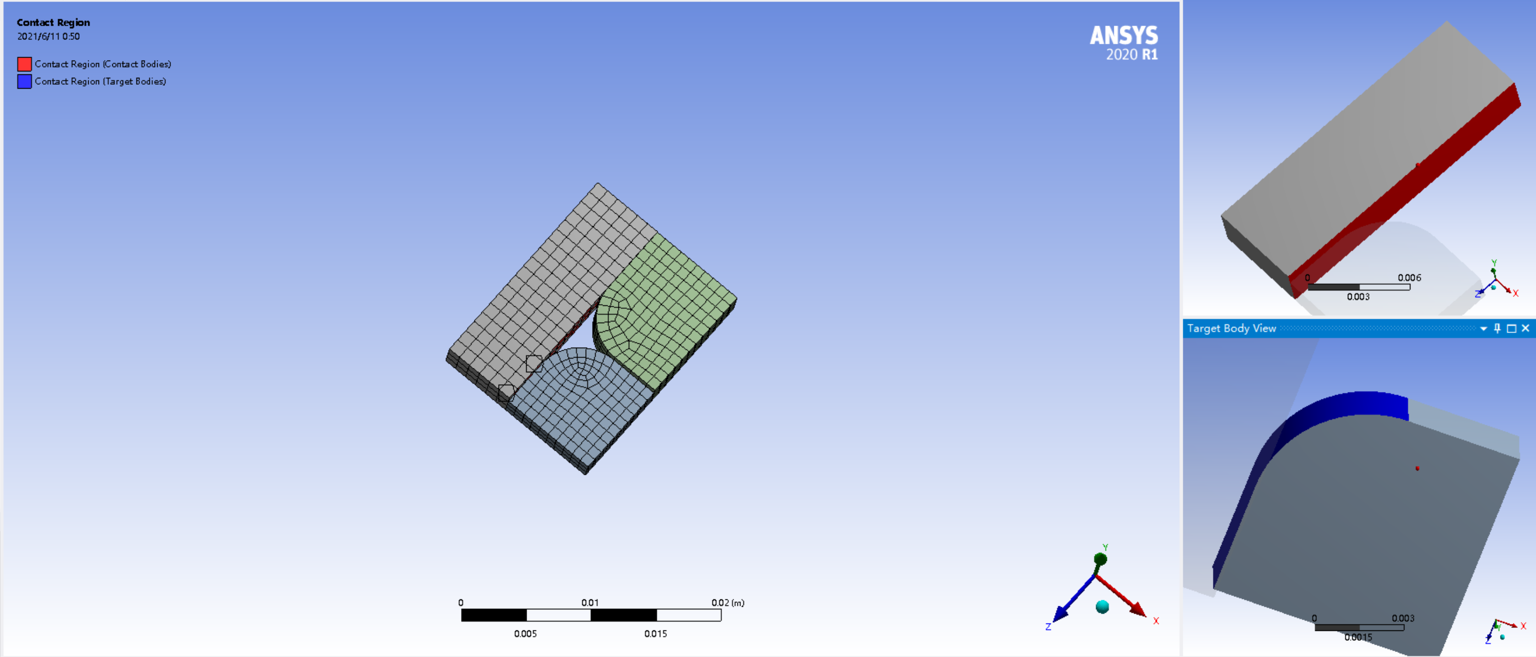 meshing：The mesh file exporter could not resolve cyclic dependencies in ...