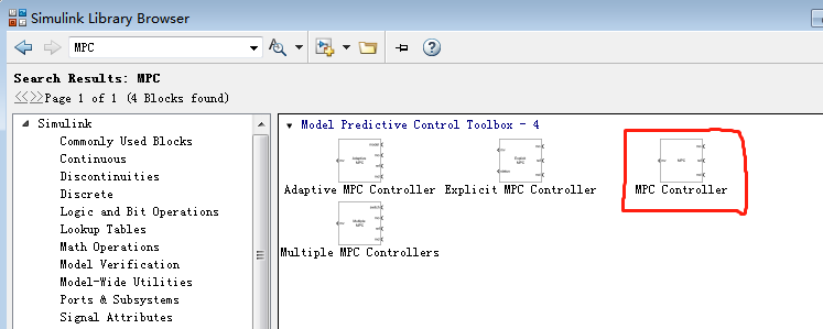 MPC Controller模型预测控制MATLAB/simulink程序报错处理_model predictive control toolbox-CSDN博客