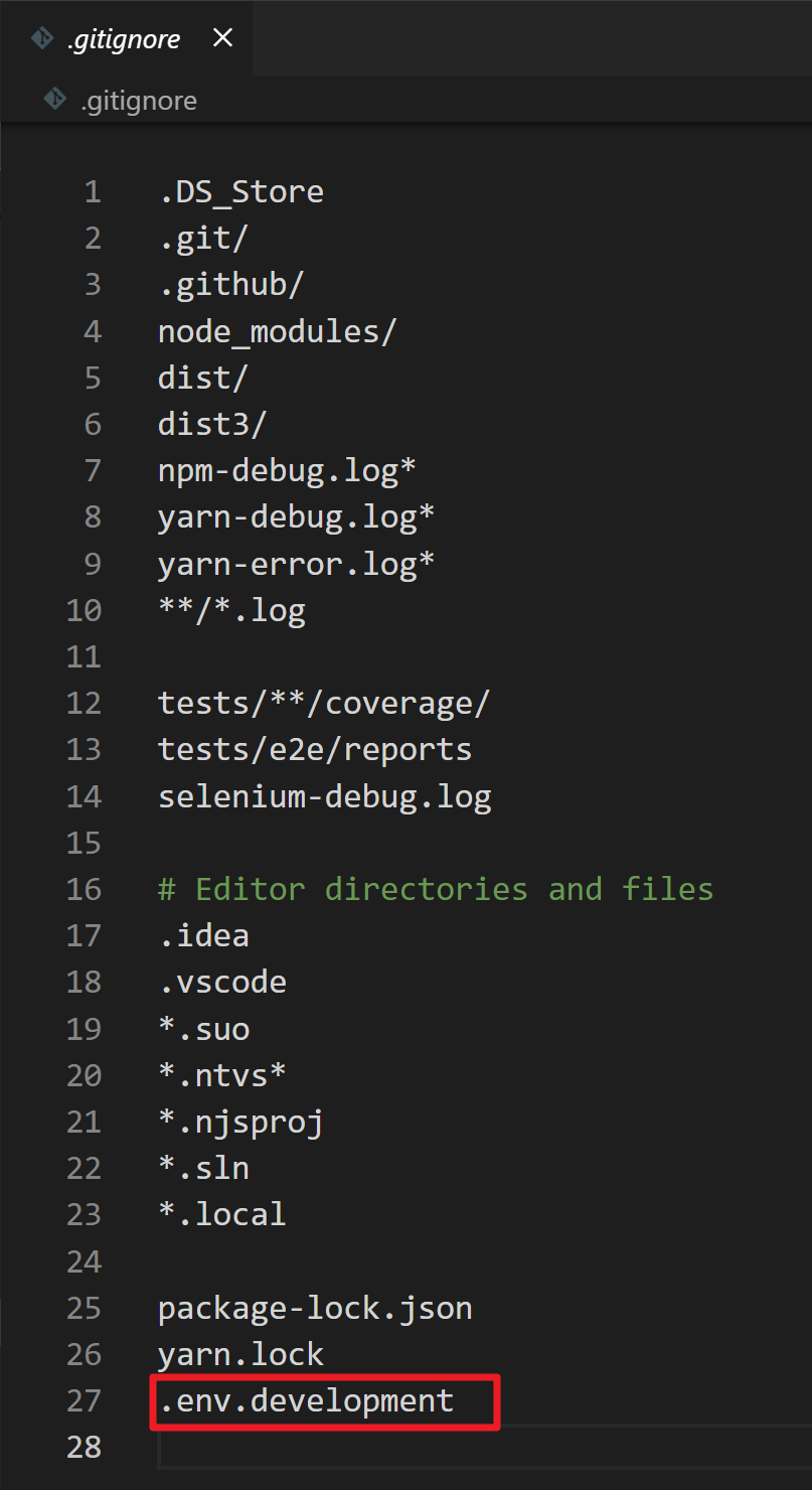 git——.gitignore添加忽略文件不生效_gitignore 忽略.env.development-CSDN博客