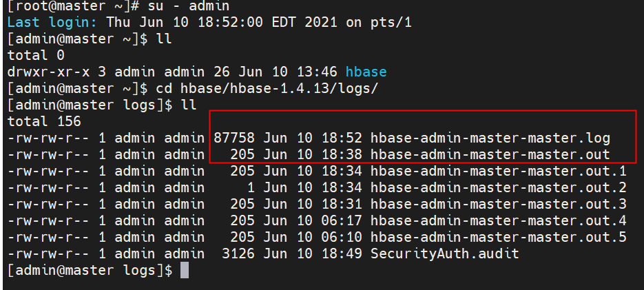 hbase的快速搭建与使用，启动后HMaster进程一会就自动退出_hbase分布式启动后 hmaster闪退 然后就无法创建表-CSDN博客