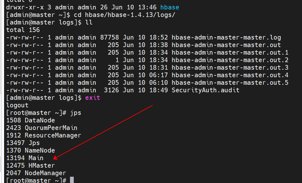 hbase的快速搭建与使用，启动后HMaster进程一会就自动退出_hmaster启动后很快停止_licongf18的博客-CSDN博客