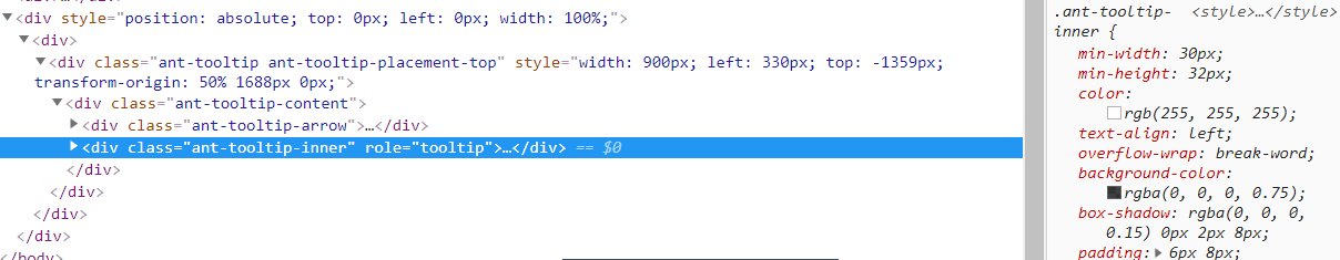 antd Tooltip 组件设置宽、高不生效及解决方案_overlaystyle-CSDN博客