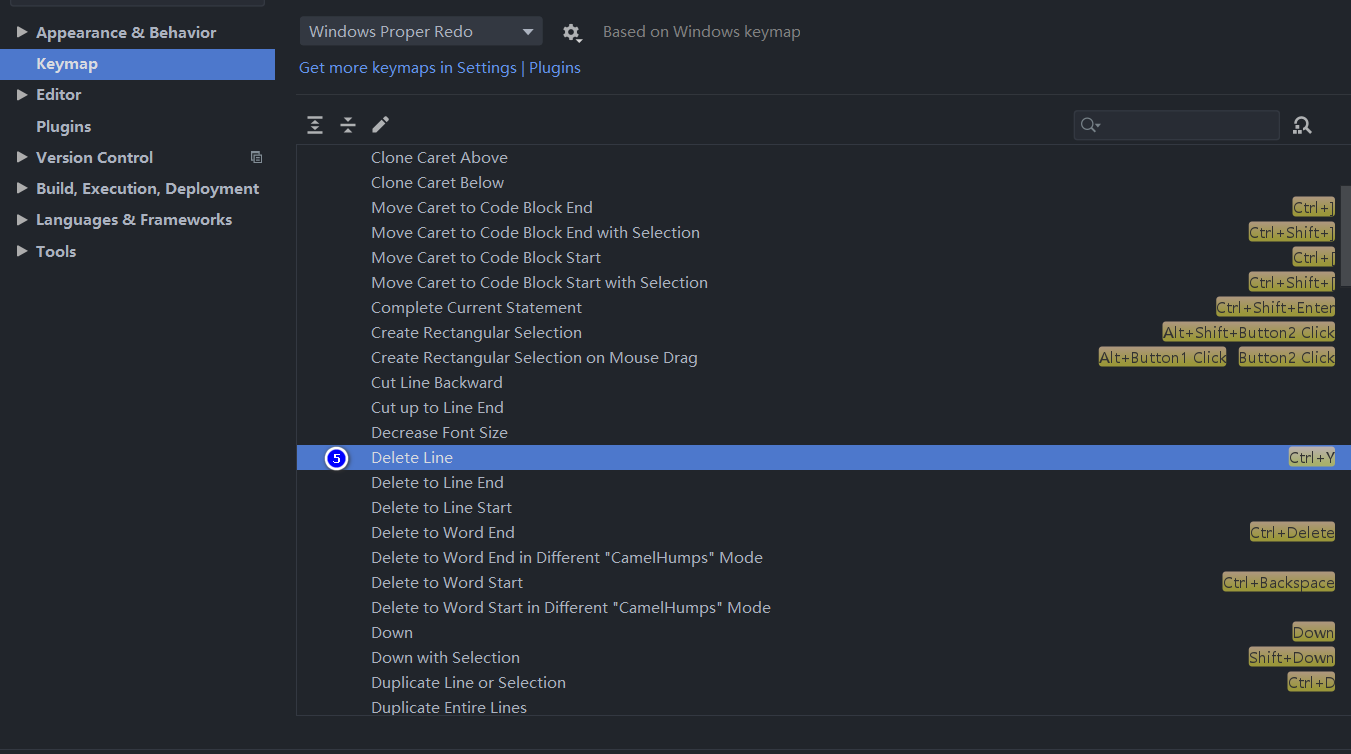IDEA中Ctrl+Y快捷键失效，解决办法_idea ctrl+y没用-CSDN博客