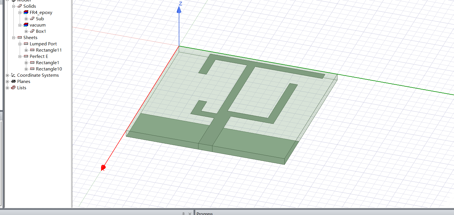 HFSS学习笔记—19.HFSS模型导出dxf文件并绘制PCB_将hfss模型导成dxf模型-CSDN博客