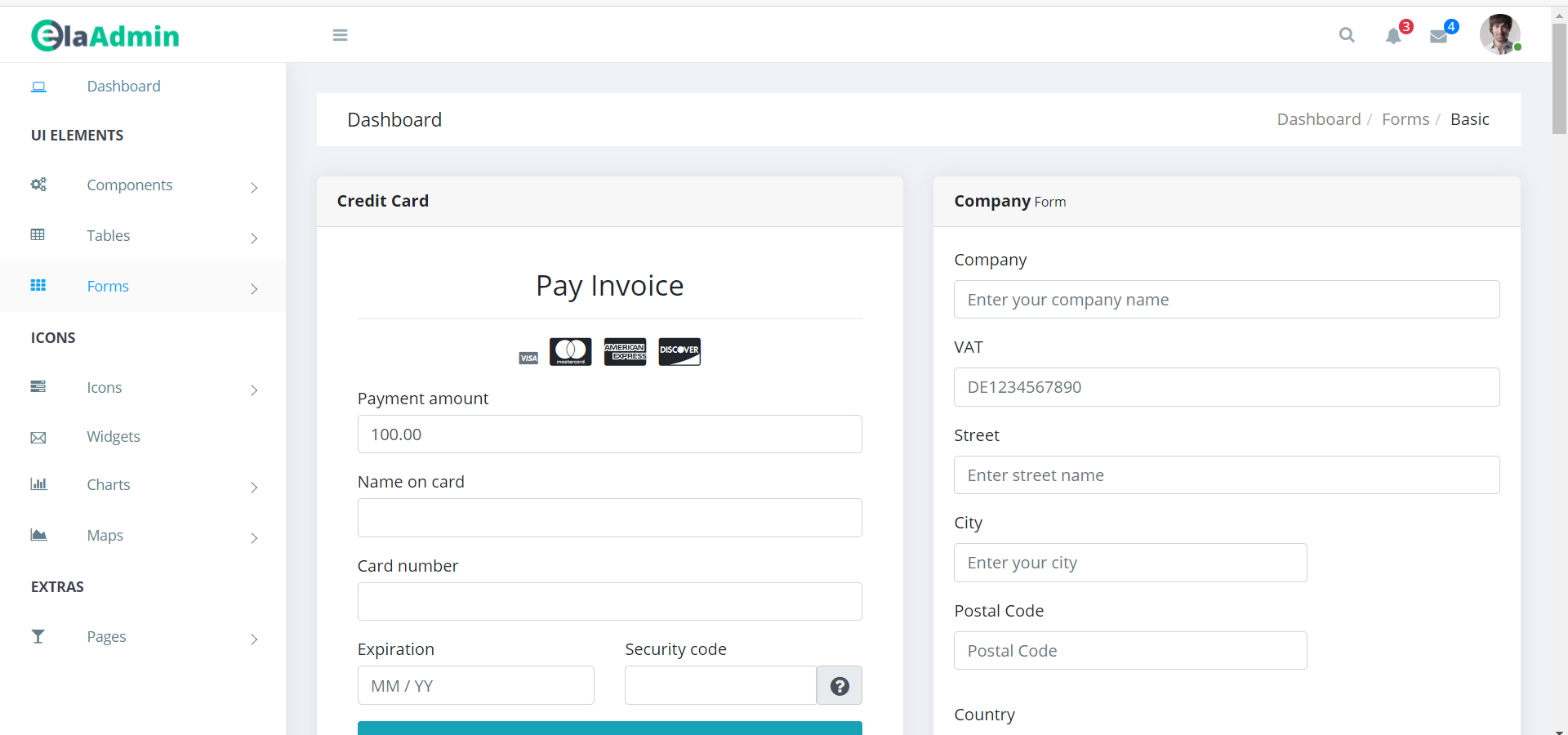 Bootstrap开源的后台管理系统模板 Bootstrap Admin Csdn博客