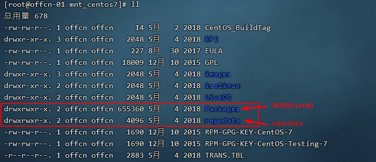 解决CentOS7制作本地yum源报错 “Couldn‘t open file /mnt/local/repodata/repomd.xml“_yum.errors.miscerror ...