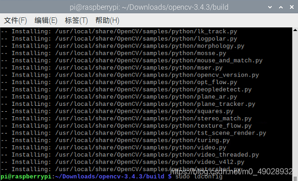 树莓派3B——opencv3和opencv4安装_opencv 3.4和opencv4.5链接方式-CSDN博客