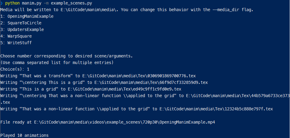 零基础使用Manim画傅里叶变换_TagBugU的博客-CSDN博客