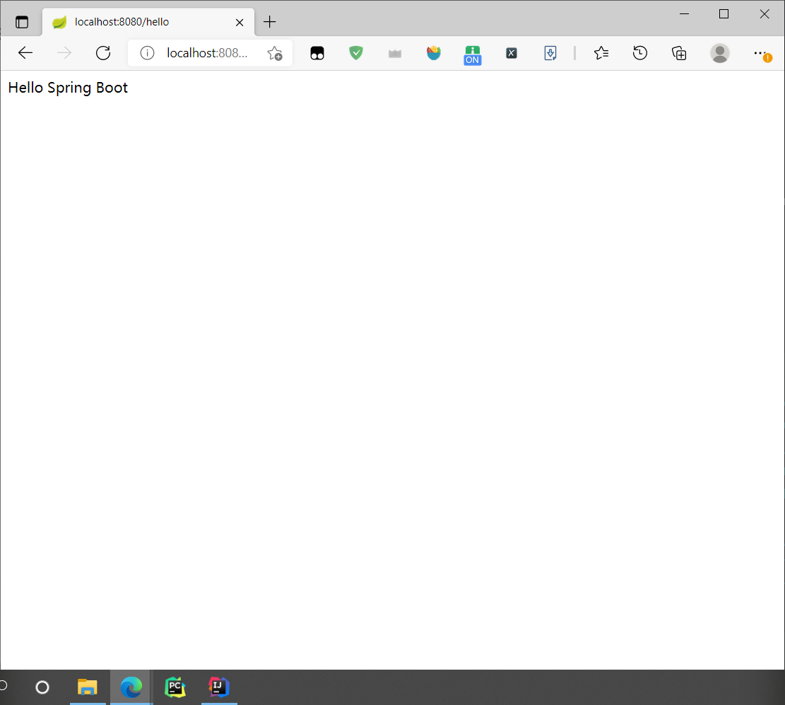 IDEA创建SpringBoot工程输出Hello World（主流方法）_1.使用idea搭建springboot服务器 编写第一个hello接口,接口中输出hellowor-CSDN博客