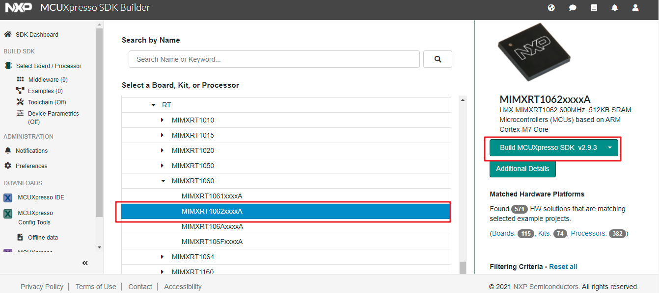 i.MX RT开发笔记-02 | i.MX RT1062开发环境搭建（MDK芯片包、NXP SDK详解）_mimxrt1060-evk开发板创建mdk开发环境-CSDN博客