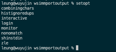 zsh: no matches found: 错误解决 setopt no_nomatch-CSDN博客